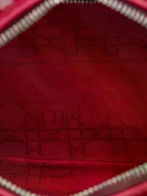 Dior 2012 Medium Patent Cannage Lady Satchel - Red