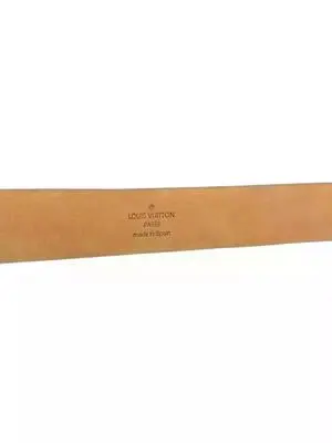 LOUIS VUITTON 2003 Damier Ebene Ceinture Belt