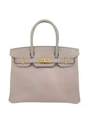 Hermès 2018 Epsom Birkin Retourne 30 Handbag - Brown