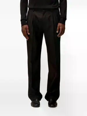 RETORI Pleated Flannel Trousers