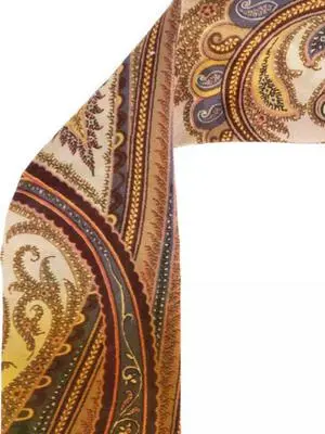 Etro Paisley-print Silk Scarf