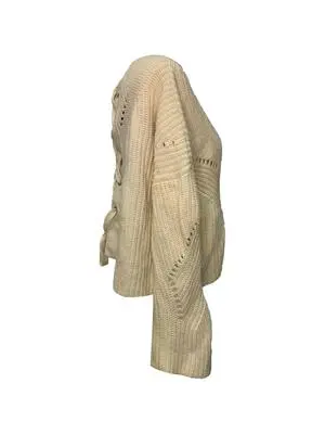 ISABEL MARANT VINTAGE Lace-up Back Sweater