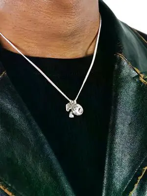 TWOJEYS Charm-detail Sterling Necklace