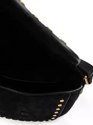 Isabel Marant Étoile Altay Stud-embellished Leather Shoulder Bag