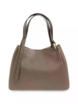 Furla Nuvola Grained Leather Tote Bag