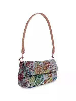 Kurt Geiger Pickle Crystal Embellished Shoulder Bag - Grey