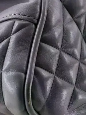 Dior Lady 95.22 Bag Cannage Embossed Leather Small Crossbody Bag - Grey