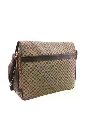 Celine 2000-2026 Macadam Canvas Crossbody Bag