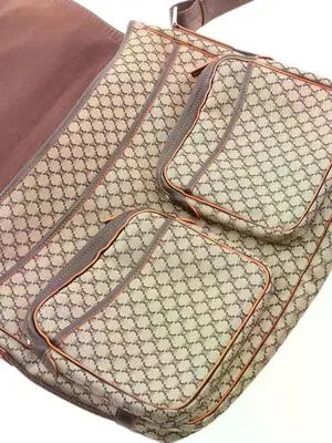 Celine 2000-2026 Macadam Canvas Crossbody Bag