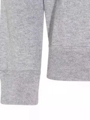 Malo Silvio Cashmere Raglan-sleeve Sweater - Grey