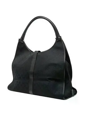 Gucci Jackie Bardot Travel Bag In Gg Canvas