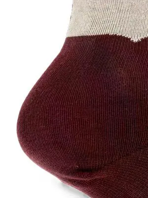 Isabel Marant Étoile Nesson Intarsia-knit Socks