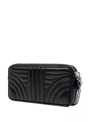 Prada Quilted Leather Crossbody Bag - Black