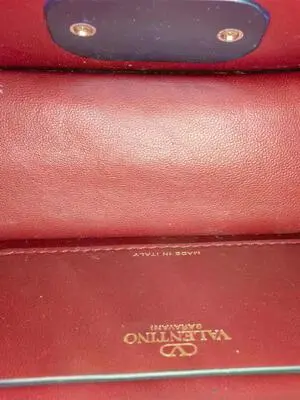 Valentino Garavani Leather Vlogo Crossbody Bag