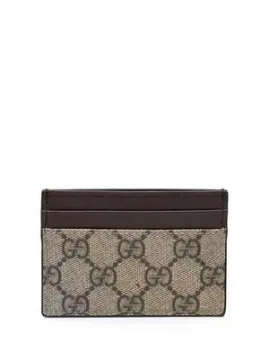 Gucci 2000-2015 Gg Supreme Card Holder - Neutrals