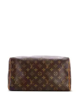 LOUIS VUITTON Speedy Monogram Canvas Satchel