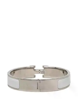 Hermès Enamel Clic H Bracelet Pm