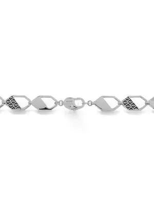 Fendi Ff Motif Geometric-link Necklace