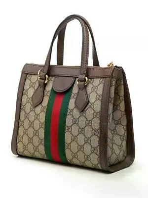 Gucci 2000-2015 Small Gg Supreme Ophidia Satchel