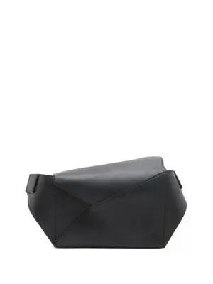 Loewe 2010-2026 Mini Calfskin Puzzle Bumbag Belt Bag - Black
