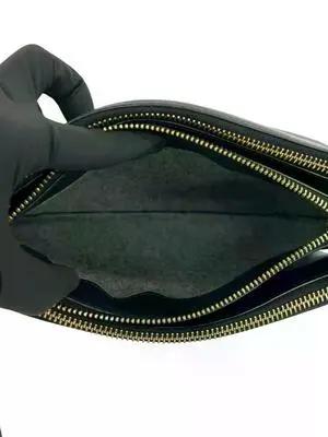 Celine Lambskin Trio Crossbody Bag - Black