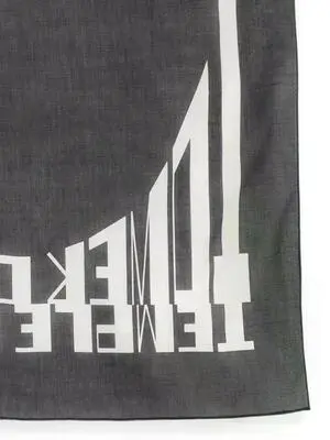 Rick Owens Graphic-print Scarf