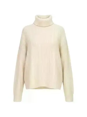 Isaia Ribbed-knit Roll-neck Sweater