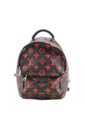 LOUIS VUITTON Palm Springs Limited Edition Monogram Infrarouge Mini Backpack - Red