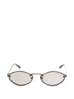 Jacquemus Geometric-frame Sunglasses - Silver