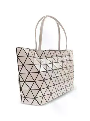 Issey Miyake Geometric-panel Tote Bag - Neutrals