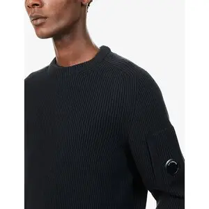 C.P. COMPANY Ribbed Cotton-blend Jumper