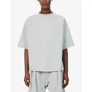 SEVENTH Boxy-fit Dropped-shoulder Cotton T-shirt