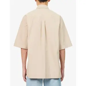 Bottega Veneta Classic Collar Cotton Shirt - Stucco