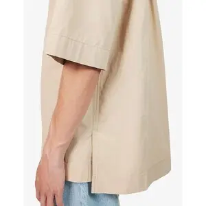 Bottega Veneta Classic Collar Cotton Shirt - Stucco