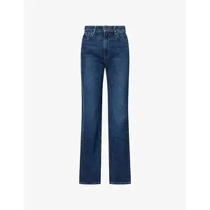 Paige Stevie Straight-leg Denim Jeans - San Gabriel