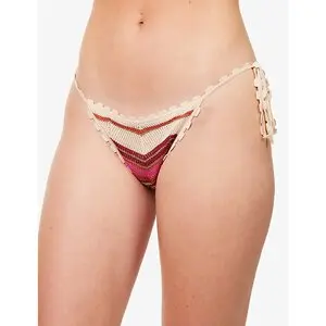 Devon Windsor Alma Knitted Bikini Bottoms