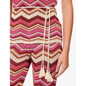 Devon Windsor Carina Halter-neck Knitted Top