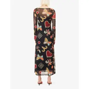 NEVER FULLY DRESSED Nfd Astra Soho Dress Mesh