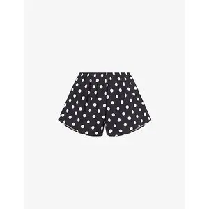 Hunza G Polka Dot Printed Shorts