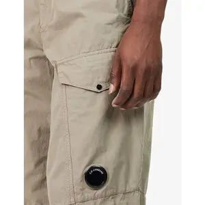 C.P. COMPANY Microreps Boxy-fit Cotton Trousers