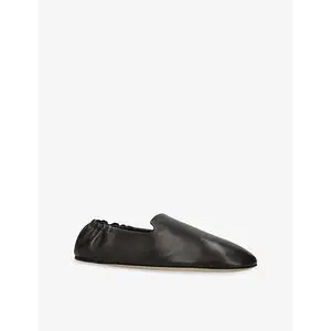 THE ROW Casa Leather Slippers
