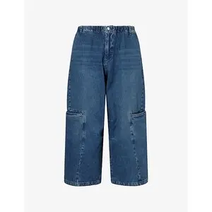SEVENTH Saygo Drawstring-waist Denim Jeans