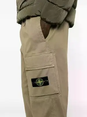 Stone Island Logo-patch Cargo Pants