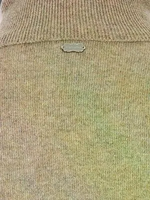 Agnona Turtleneck Long-sleeve Sweater - Neutrals