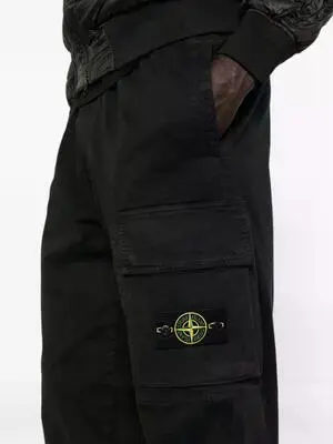 Stone Island Logo-patch Cargo Pants