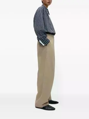 CORDERA Curved-leg Cotton Trousers