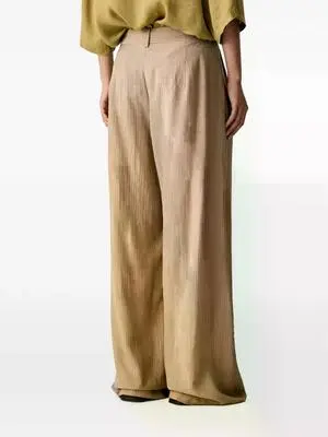 VICOLO Pleated Wide-leg Trousers