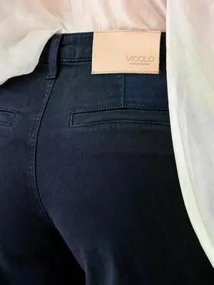 VICOLO Button-fastening Wide-leg Jeans