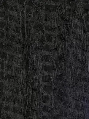 Patrizia Pepe Fringe Detail Midi Skirt