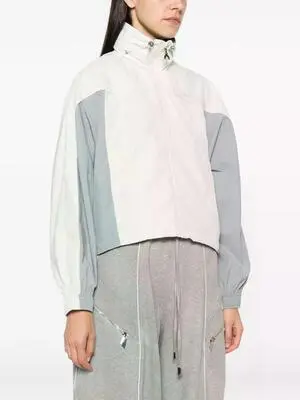 Patrizia Pepe Colour-block High-neck Jacket